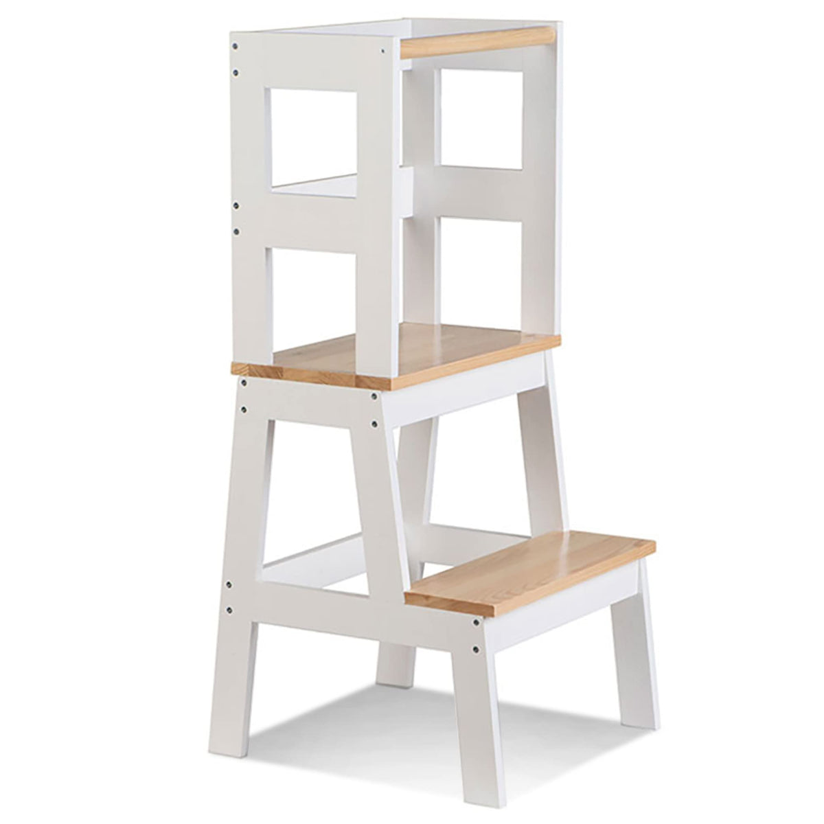 Kitchen Helper Tower Stable and Safe Smart Design - Multi-use Step Sto ...